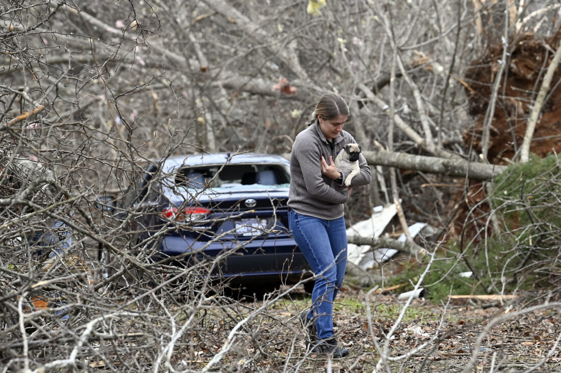 Tennessee residents clean up after severe weekend storms kill six ...